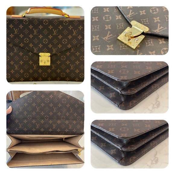 Louis Vuitton | Bags | Vintage Louis Vuitton Monogram Briefcase | Poshmark
